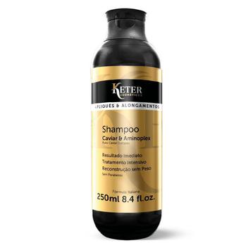Shampoo Caviar - Apliques E Alongamentos 250Ml - Keter - Keter ...