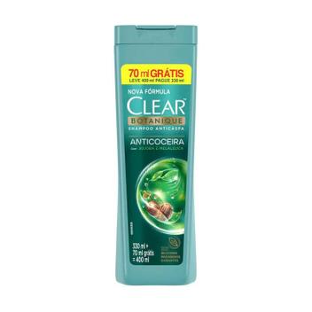 Shampoo Clear Botanique Anticoceira Jojoba e Melaleuca 400ml - Shampoo ...