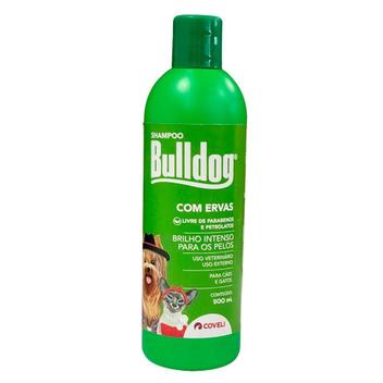 Shampoo Coveli Desodorante com Ervas Bulldog para Cães e Gatos - 500 mL ...
