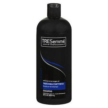 Shampoo de suavidade suave e sedoso Tresemme 28 onças da Tresemme ...