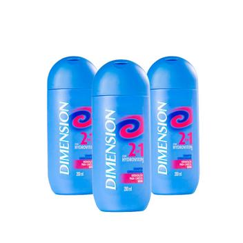 Shampoo Dimension 2 em 1 com Hydroviton Hidratação para Cabelos Normais ...