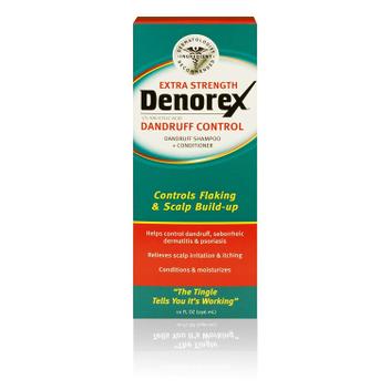 Shampoo e Condicionador Denorex Extra Strength 300ml - Pacote com 3 ...
