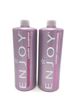 Shampoo e condicionador Duo Enjoy Hair Care 1L para cabelos grossos ...