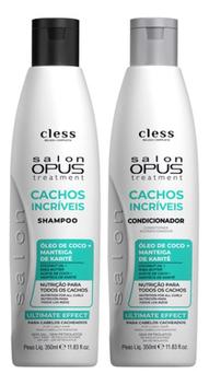 Shampoo E Condicionador Para Cabelos Cacheados Salon Opus - Cless - Kit ...