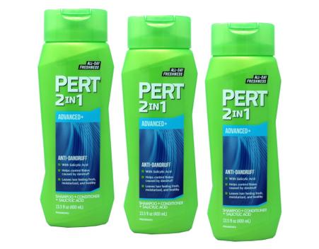 Shampoo e Condicionador Pert Plus Anti-Caspa 400ml (Kit com 3 ...