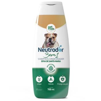 Shampoo e Condicionador Petmais 3 em 1 Neutrodor Erva de Santa Maria ...