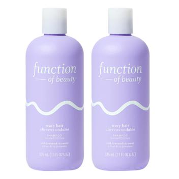 Shampoo Function of Beauty Customizable Wavy Hair, pacote de 325 ml ...