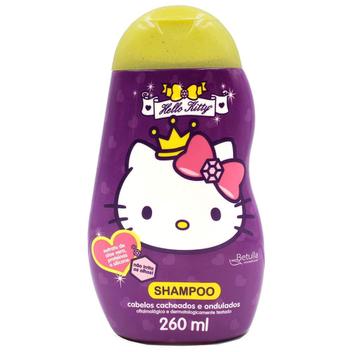 Shampoo hello kitty cacheados 260ml - Shampoo Infantil - Magazine Luiza