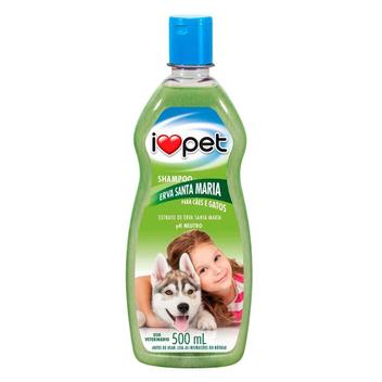 Shampoo I Love Pet Erva de Santa Maria para Cães e Gatos - 500 mL ...