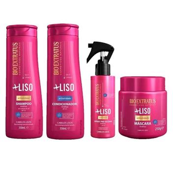 Shampoo Mais Liso Antifrizz Bio Extratus 350Ml - Shampoo - Magazine Luiza