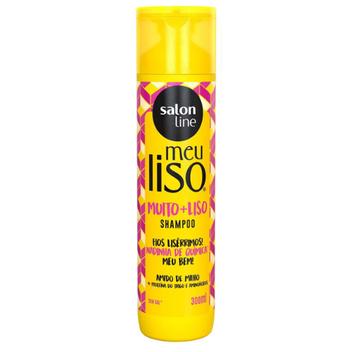 Shampoo Meu Liso Salon Line Muito + Liso 300ml - Shampoo - Magazine Luiza