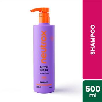 Shampoo Neutrox Nutre Óleos Pump Com 500ml - Shampoo Sustentável ...