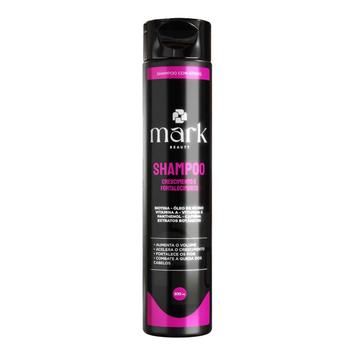 Shampoo Para Cabelo Cresce E Fortalece 300Ml Mark Beauty - Shampoo ...