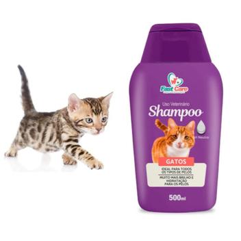 Shampoo para Gatos Fast Care - Shampoo e Condicionador para Gato ...