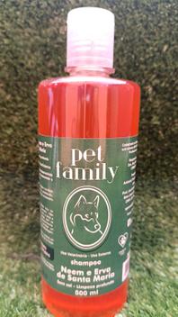 Shampoo Pet Family com Neem e Erva Santa Maria: Repelente Natural ...