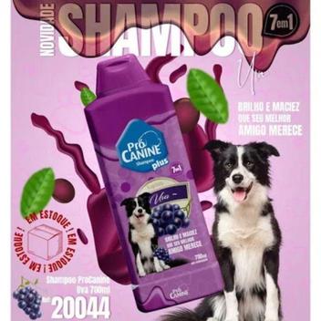 Shampoo Pró Canine Plus Fragrância Uva 700ml - Shampoo e Condicionador ...