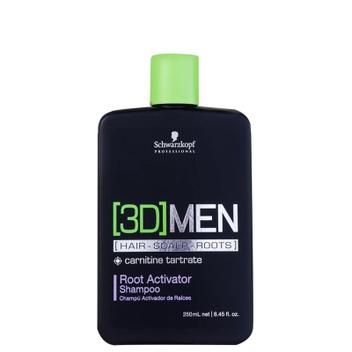 Shampoo Schwarzkopf 3D Men Ativador de Raízes 250ml - Shampoo ...