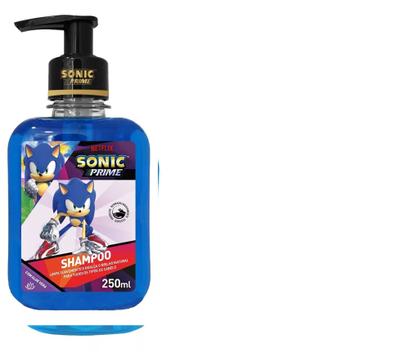 Shampoo Sonic 250ML Sonic Prime - Sega Netflix - Caneca - Magazine Luiza