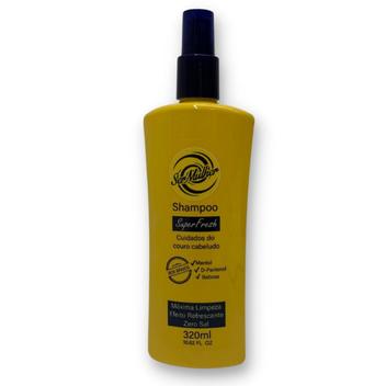 Shampoo Super Fresh Ser Mulher 320 ml Ideal Para Tranças Box Braids ...