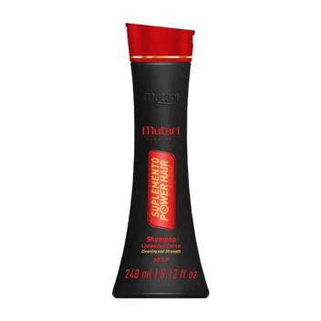 Shampoo Suplemento Power Hair Mutari 240ML - Shampoo - Magazine Luiza