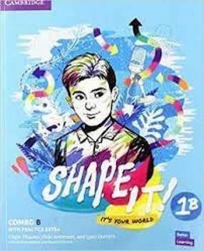 Shape it! level 1b combo students book and workbook with practice extra - CAMBRIDGE - Livros de ...