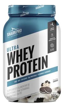 Shark Pro Ultra Whey Protein Sabor Cookies - Pote 907g - Whey Protein ...