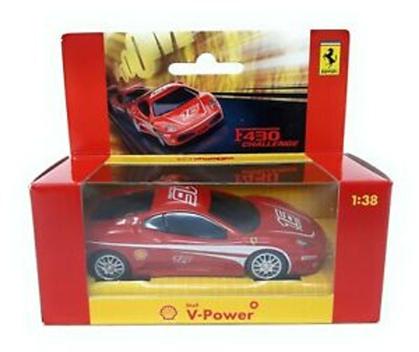 Shell V-Power Ferrari F430 Challenge 1:38 - Mattel - Carrinhos e Cia ...