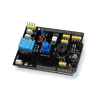 SHIELD ARDUINO MULTIFUNCOES COM SENSORES E I/Os - Shields - Robótica ...