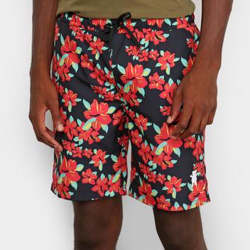 Short Grizzly Hibisco Masculino - Short Esportivo - Magazine Luiza