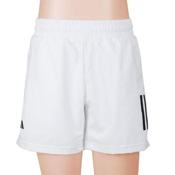 Shorts Adidas Club 3S Tennis Infantil Branco e Preto - Short Esportivo ...