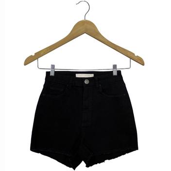 Shorts Pigmento Hot Pants Preto Feminino - Short Feminino - Magazine Luiza