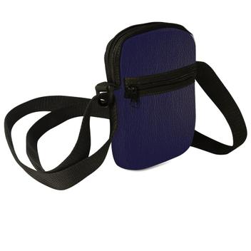Shoulder bag slim azul textura couro (basic) - Tritengo - Bolsas ...