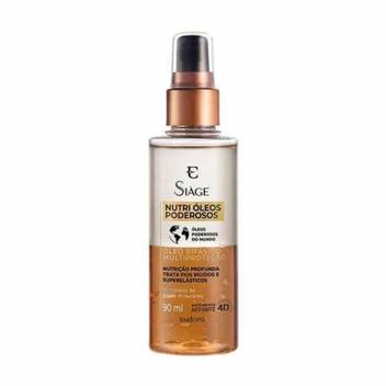 Siage oleo capilar 90ml bifasico óleos poderosos - Eudora - Óleo ...