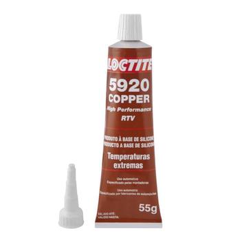 Silicone Alta Temperatura Ultra Copper 5920 55g Loctite - Silicone ...