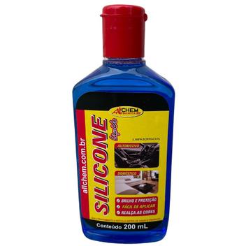 SILICONE LIQUIDO ALLCHEM 200ml - ALLCHEM - Silicone Automotivo ...