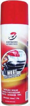 Silicone spray wb61 300ml - wb - WB COMPONENTES - Silicone Automotivo ...