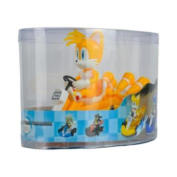 Silver Sonic Pull Back Car Action Figure Miles Prower Dr Eggman Shadow ...