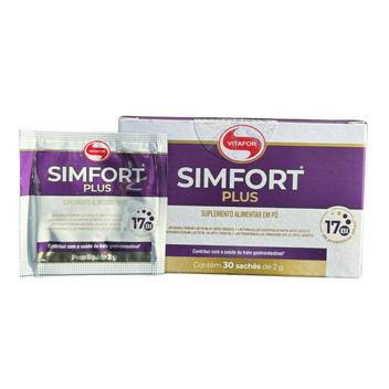 Simfort Plus Probiotico Alta Concentração 30 Saches - Vitafor ...