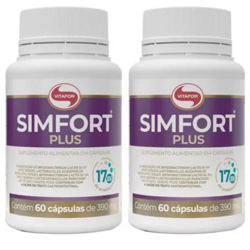 SIMFORT PLUS vitafor 60CAPS - Lactobacilos - Magazine Luiza