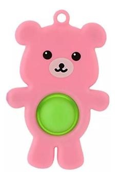 Simple Dimple Fidget Toy Pop Bubble Sensorial Ursinho Rosa - Mega Block ...