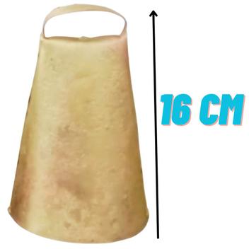 Sino Cincerro sineta Boi Vaca carneiro Chocalho grande 16cm - shopping ...