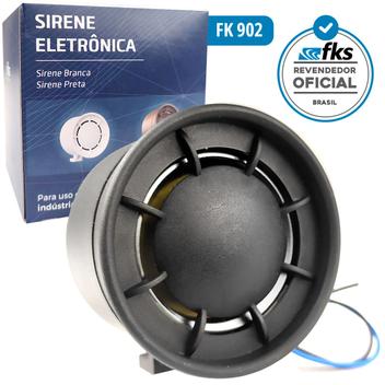 Sirene Dedicada Alarme Automotivo Universal Original Fks - Alarme de ...