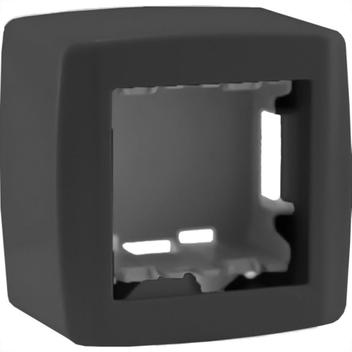 Sistema Box Slim Caixa+Placa 2 Modulos Preto 840114 - ILUMI - Caixa ...