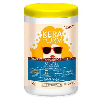 Skafe Keraform Creme Tratamento Intensivo Camomila 1kg - Máscara ...