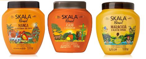 Skala Brasil Creme Cronograma Caju Maracuja E Manga 1kg - Máscara ...