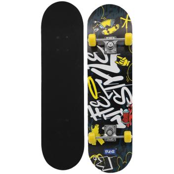 Skate Infantil Juvenil Semi Profissional Suporta Até 50kg Style - Funs ...