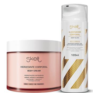 Skelt Hidratante Desodorante Corporal e Iluminador Corporal ...