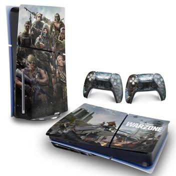 Skin PS5 Slim Adesivo Horizontal - Call of Duty Warzone - Pop Arte ...