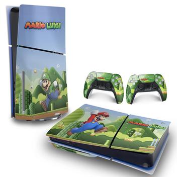Skin PS5 Slim Adesivo Horizontal - Super Mario - Pop Arte Skins ...