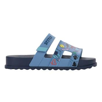 Slide Grendene Disney Glam Stitch - Infantil - Azul - Chinelo Infantil ...